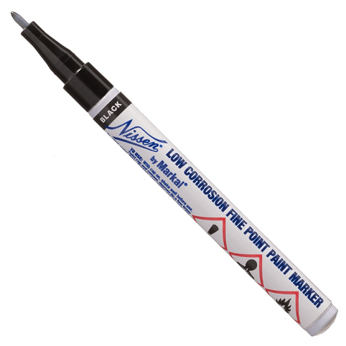 028780 by Markal | Nissen Low Corrosion Fine Point Paint Marker | 1/32 ...