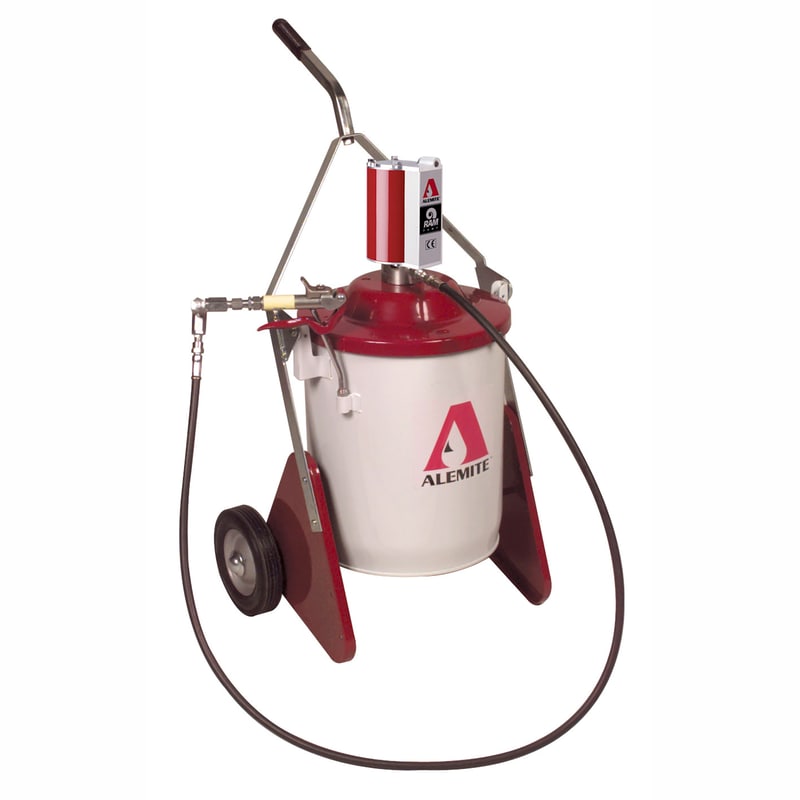 9911-C1 by Alemite | Grease Pump | Pneumatic Ram - Portable | Drum Siz ...