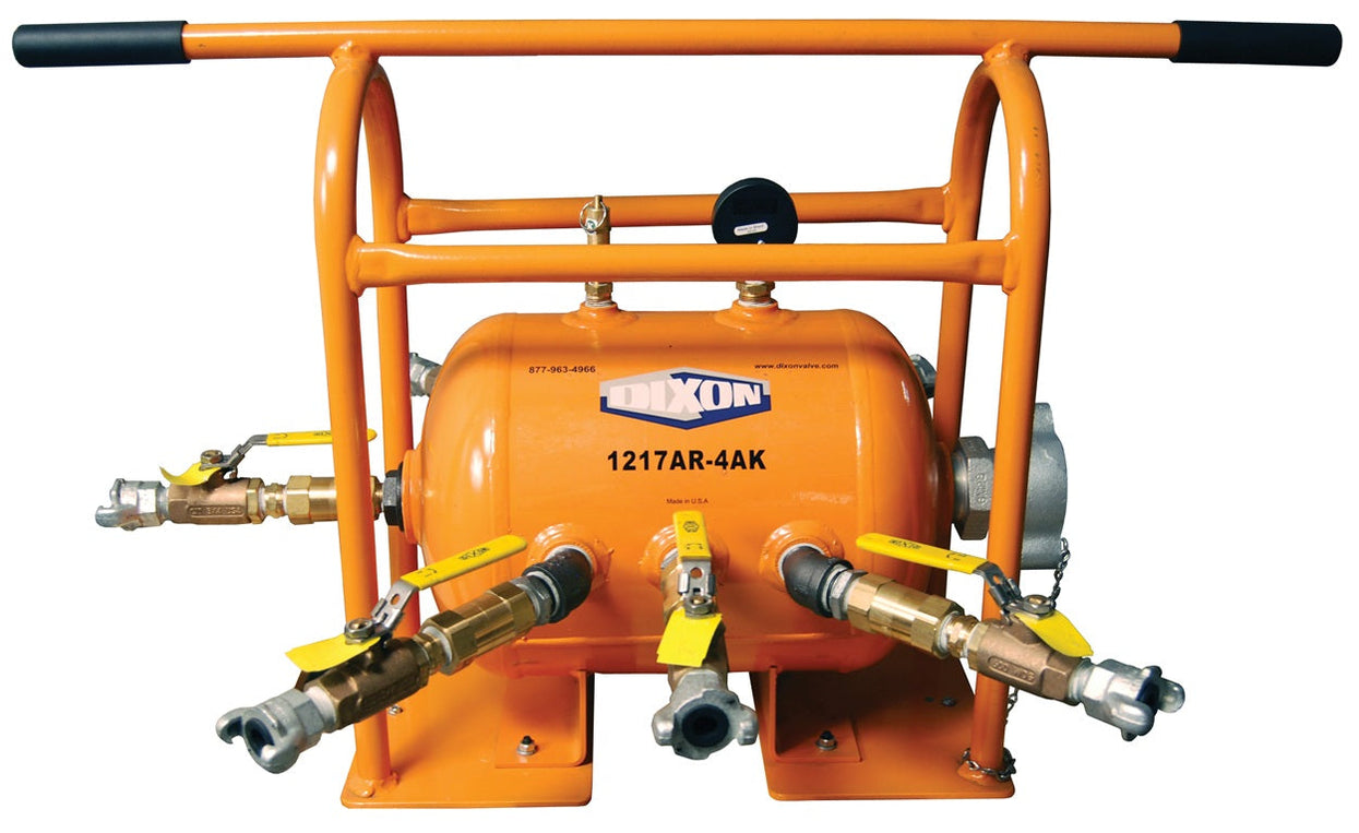 1217AR-4AK Air King by Dixon | ASME Compressed Air Receiver Manifold ...