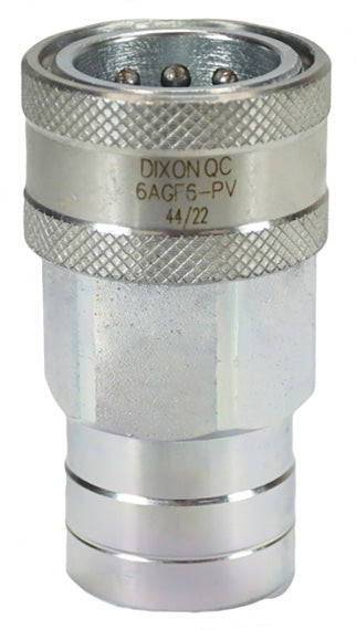 6AGF6-PV by Dixon Valve | Hydraulic Quick Disconnect Coupling | AG-Ser — HoseWarehouse