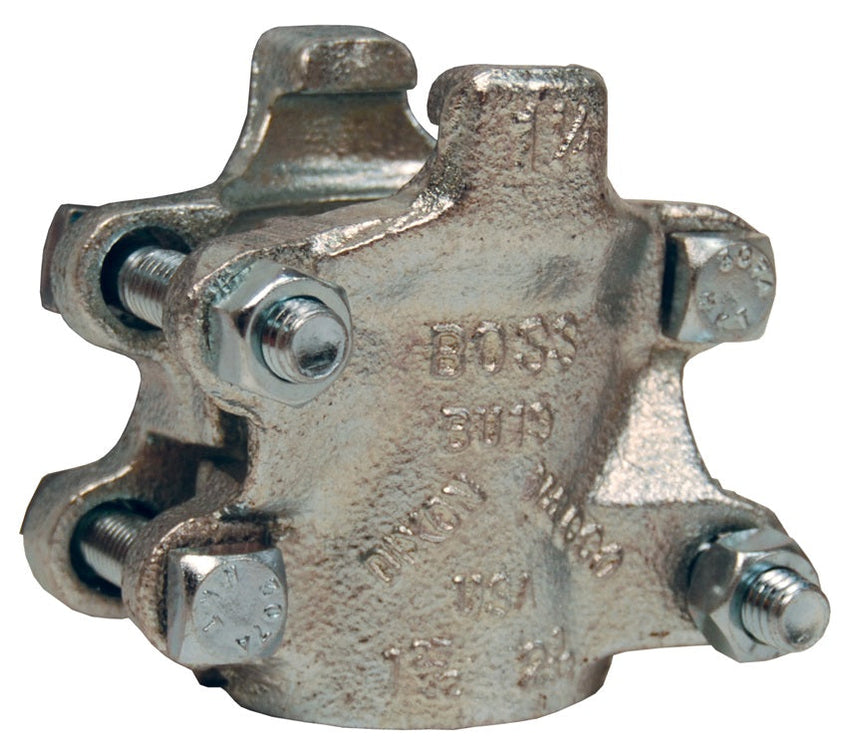 B25 by Dixon Valve | Boss® Clamp | 4-Bolt Type | 2-Gripping Fingers ...