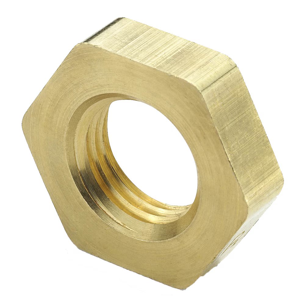 210P-4 by Parker | Lock Nut | 1/4" NPSL Thread | 7/8" Hex | Straight ...