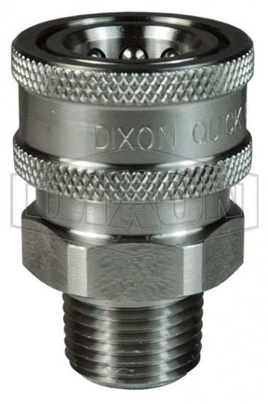 4VM4-SS-E by Dixon Valve | Hydraulic Quick Disconnect Coupling | V-Ser ...