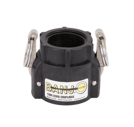 150DB by Banjo | Cam Lever Coupling | Part D | 1-1/2" Female Coupling — HoseWarehouse