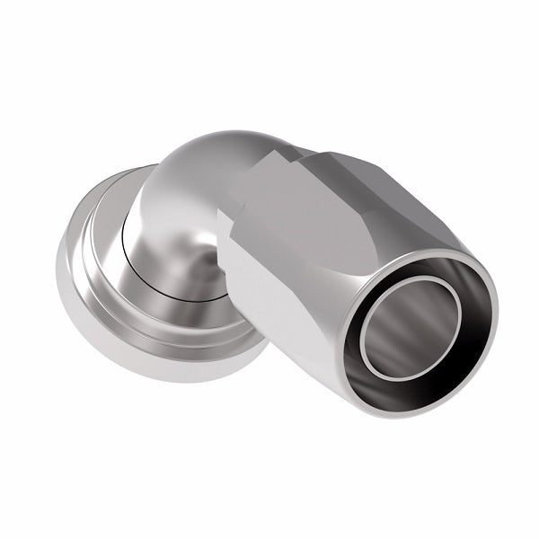 191395-24S Aeroquip by Danfoss | SAE Code 61 Split Flange 60° Elbow (S ...