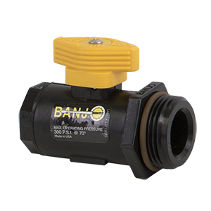 LV050100MTLV by Banjo | Micro Valve | 1/2" Female x 1" Male NPT | Micr ...