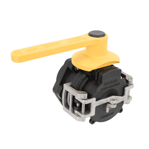 DM300ACF by Banjo | Manifold Dry Disconnect Valve | 3" Flanged Male Dr ...